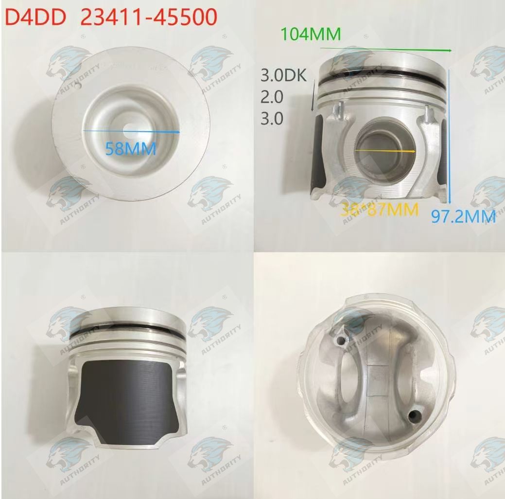 PISTON FOR HYUNDAI D4DD 23411-45500 D4AF 23411-41210 - 我的网站